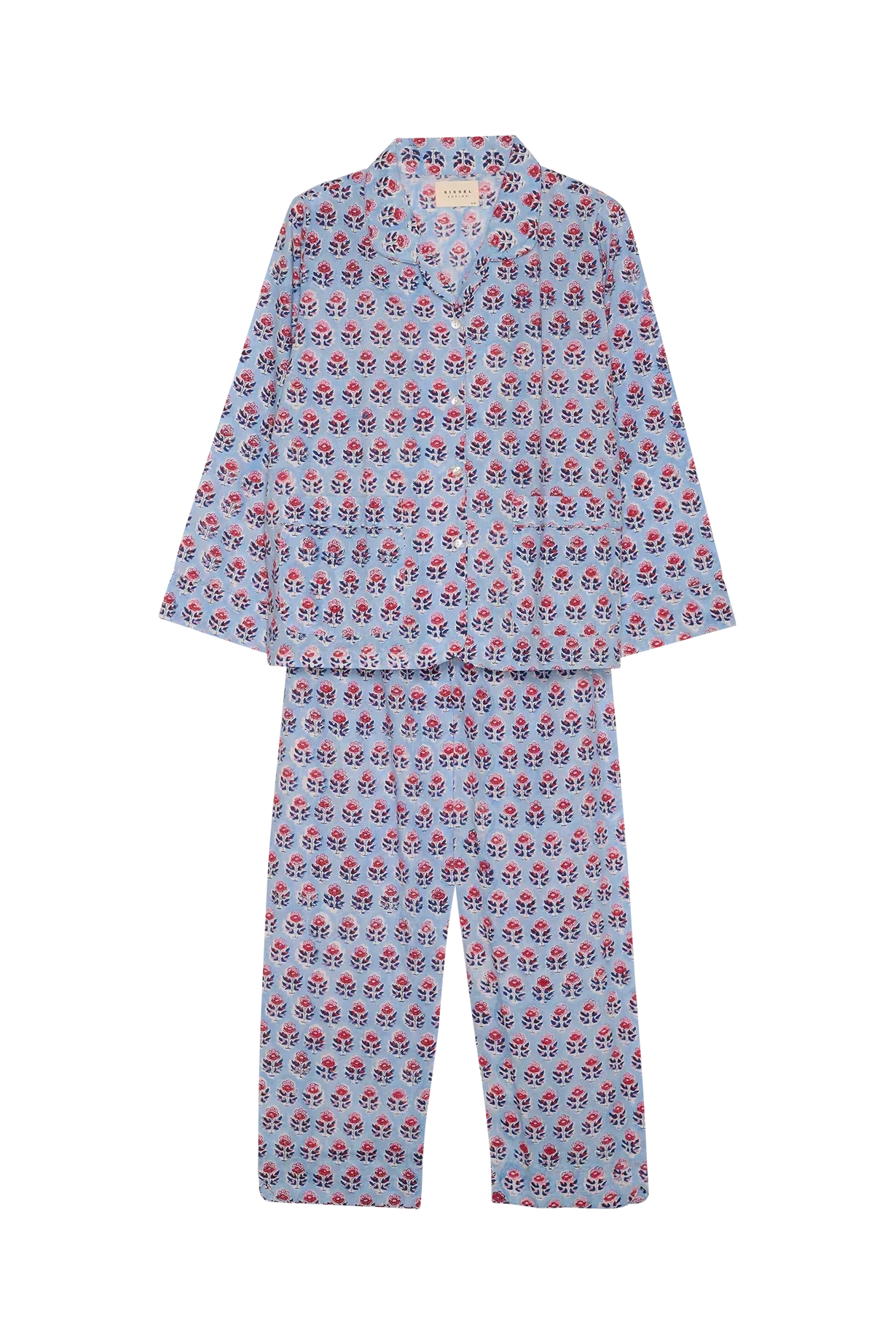 Sissel Edelbo - Pyjama Set - Blue Sky - Nuit – Stilkompagniet.dk